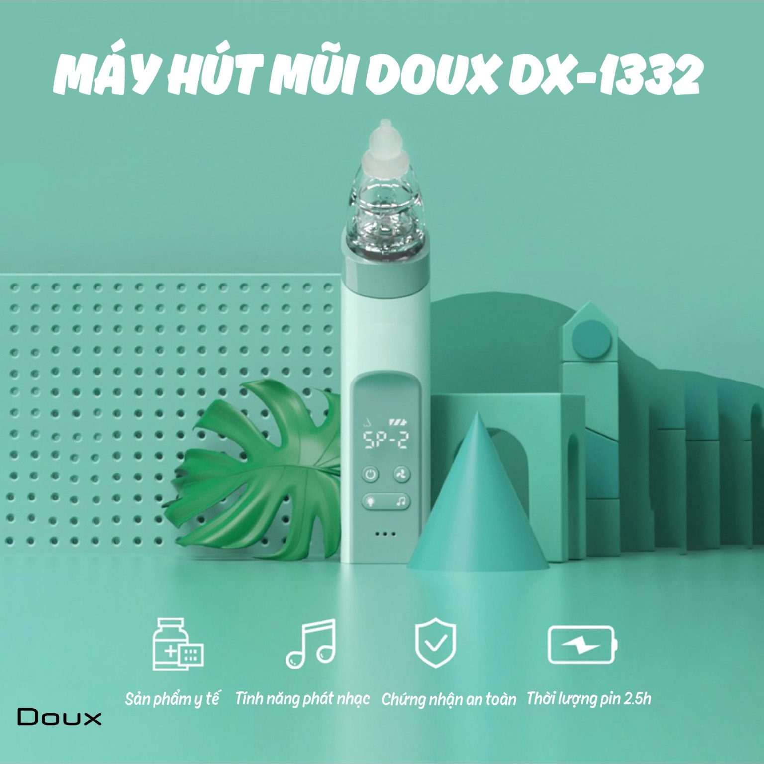 Máy giặt mini cho bé Doux chính hãng giá tốt, BH 12 tháng
